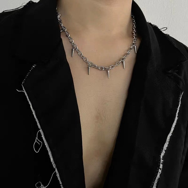 Spike Chain - Etsy