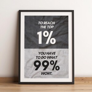 Masculine Wall Art, Gym Wall Decor, Office Poster for Men, Motivational ...