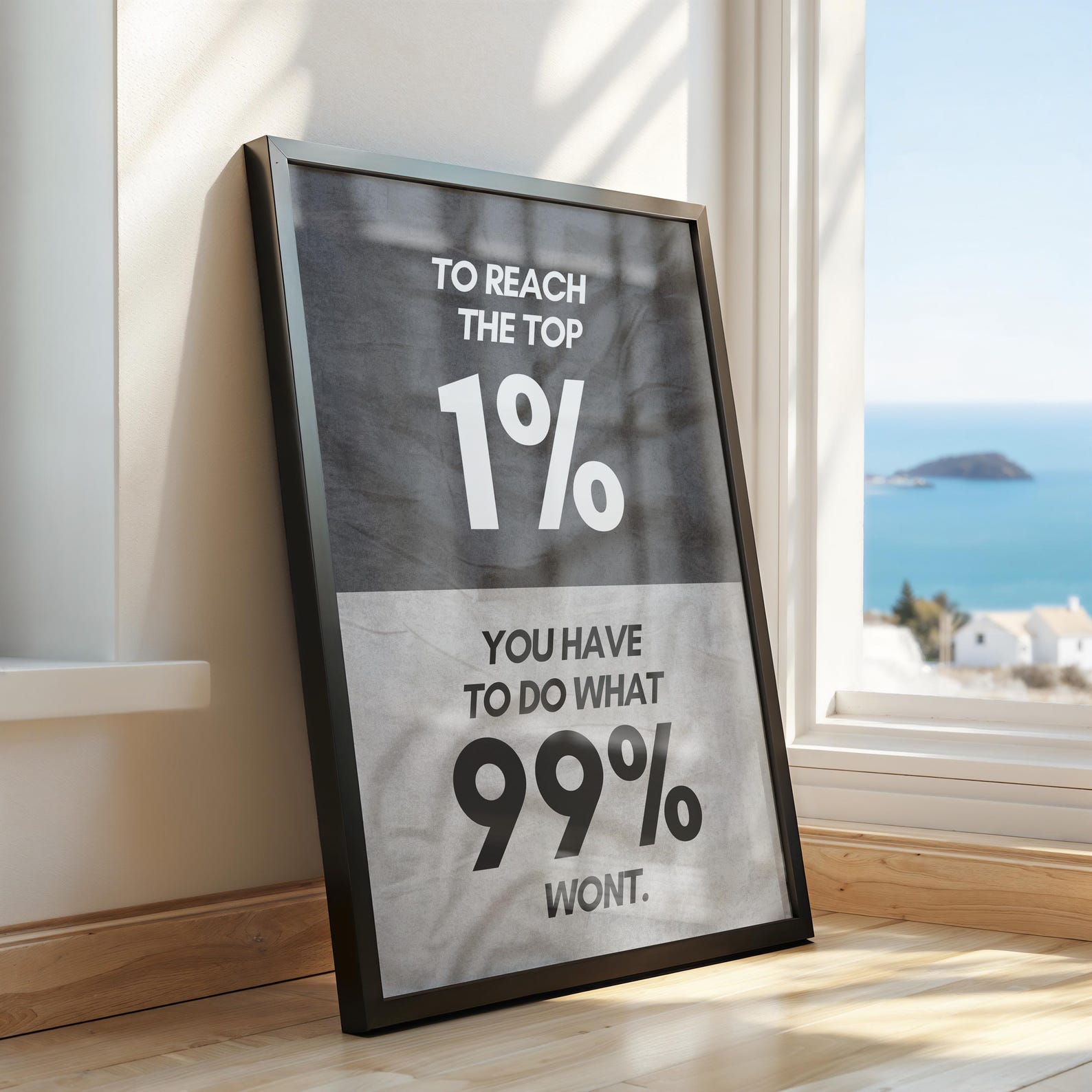 Masculine Wall Art, Gym Wall Decor, Office Poster for Men, Motivational ...