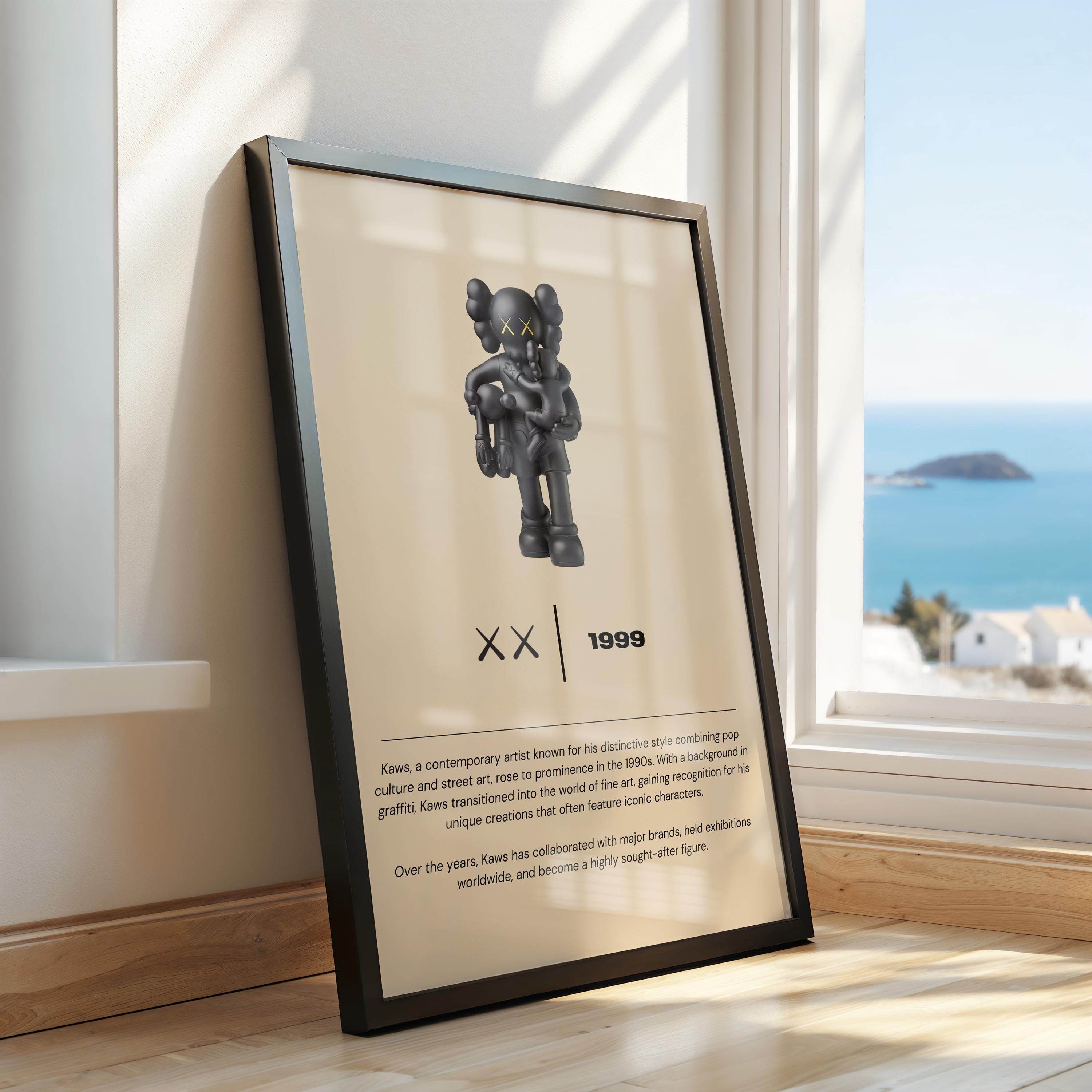 KAWS Poster Set of 3, Kaws Poster Print, Kaws Wall Art, Printables ...