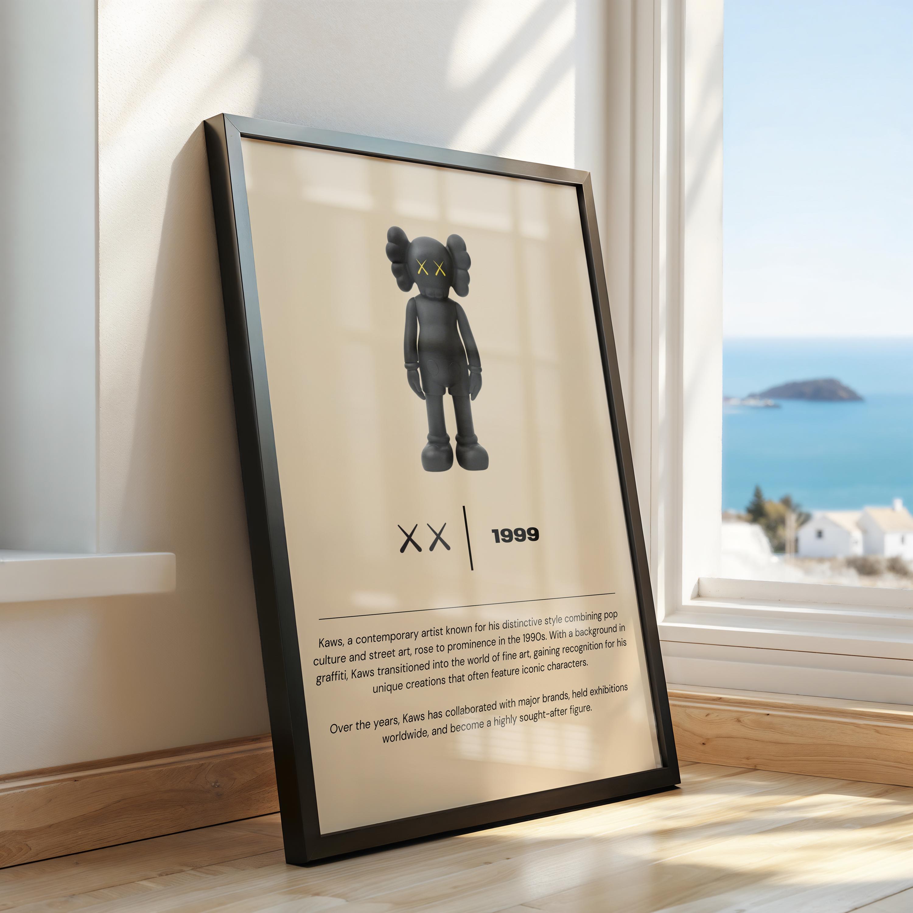 KAWS Poster Set of 3, Kaws Poster Print, Kaws Wall Art, Printables ...