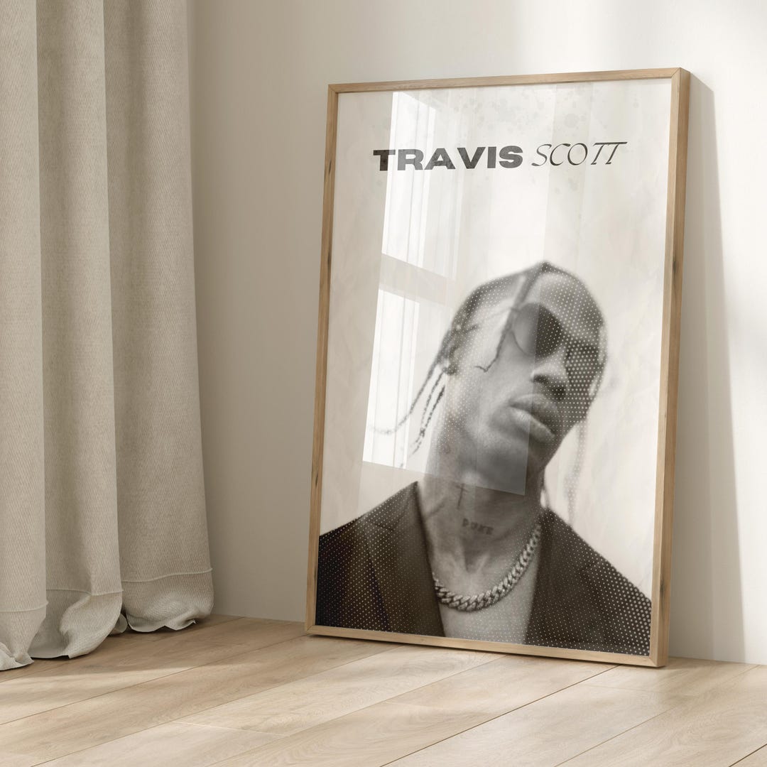Travis Scott Poster Print, Travis Scott Cover, Hypebeast Poster Print ...