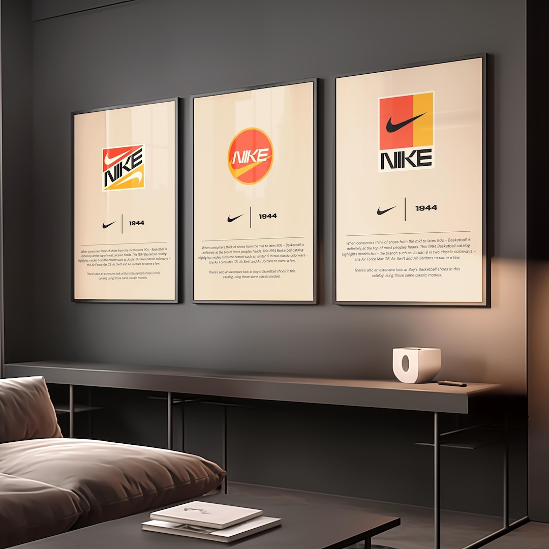 Nike Vintage Poster , Nike Retro Poster, Nike Poster Digital Download ...