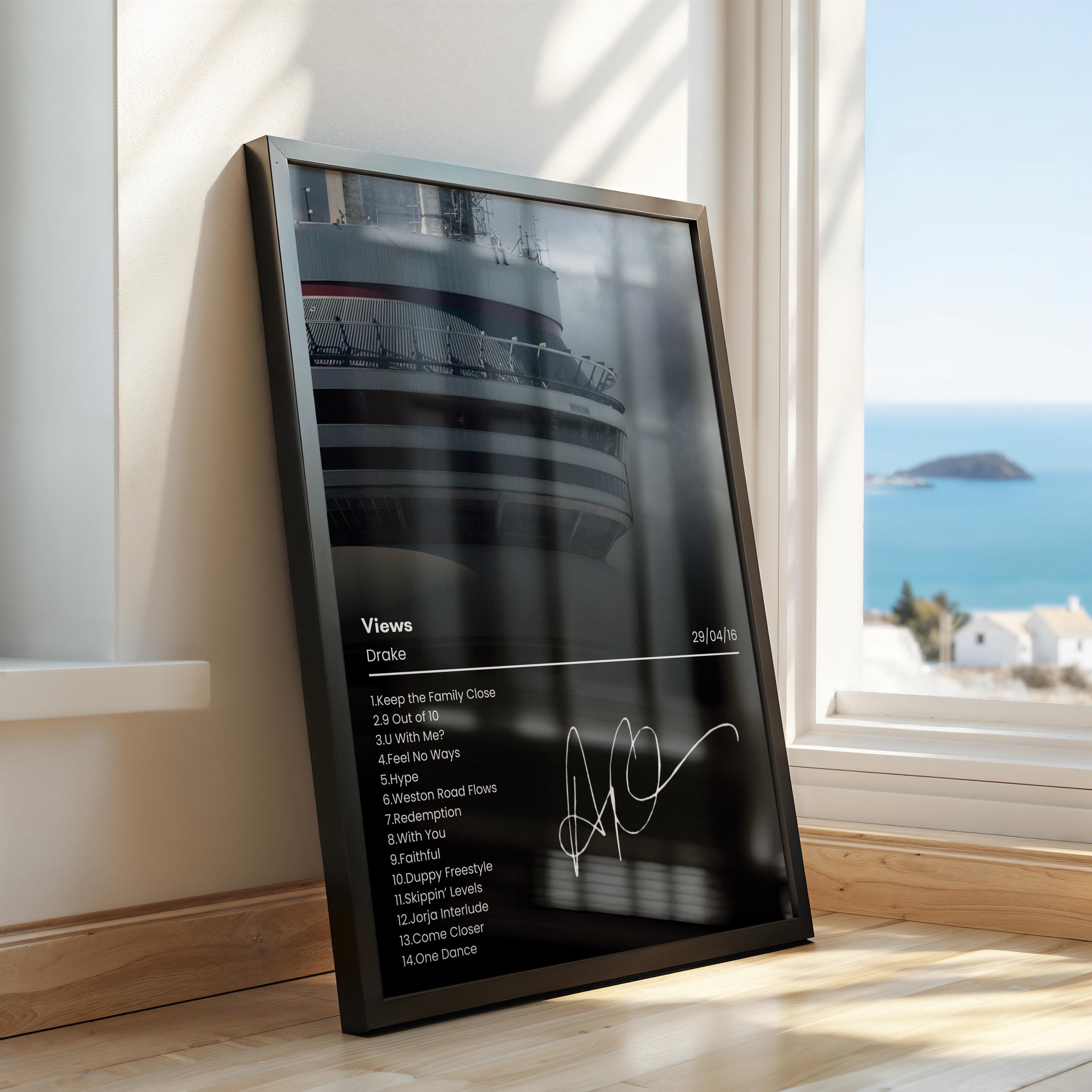 Drake Album Cover Poster, Vintage Drake Print, Music Cover Gift for Men ...