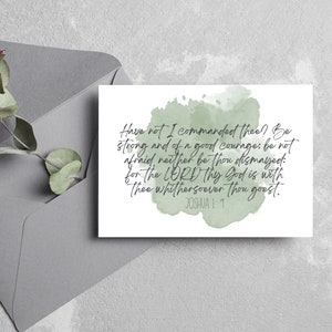 Watercolor Prayer and Scripture Cards - Set of 12 Printable Cards ...