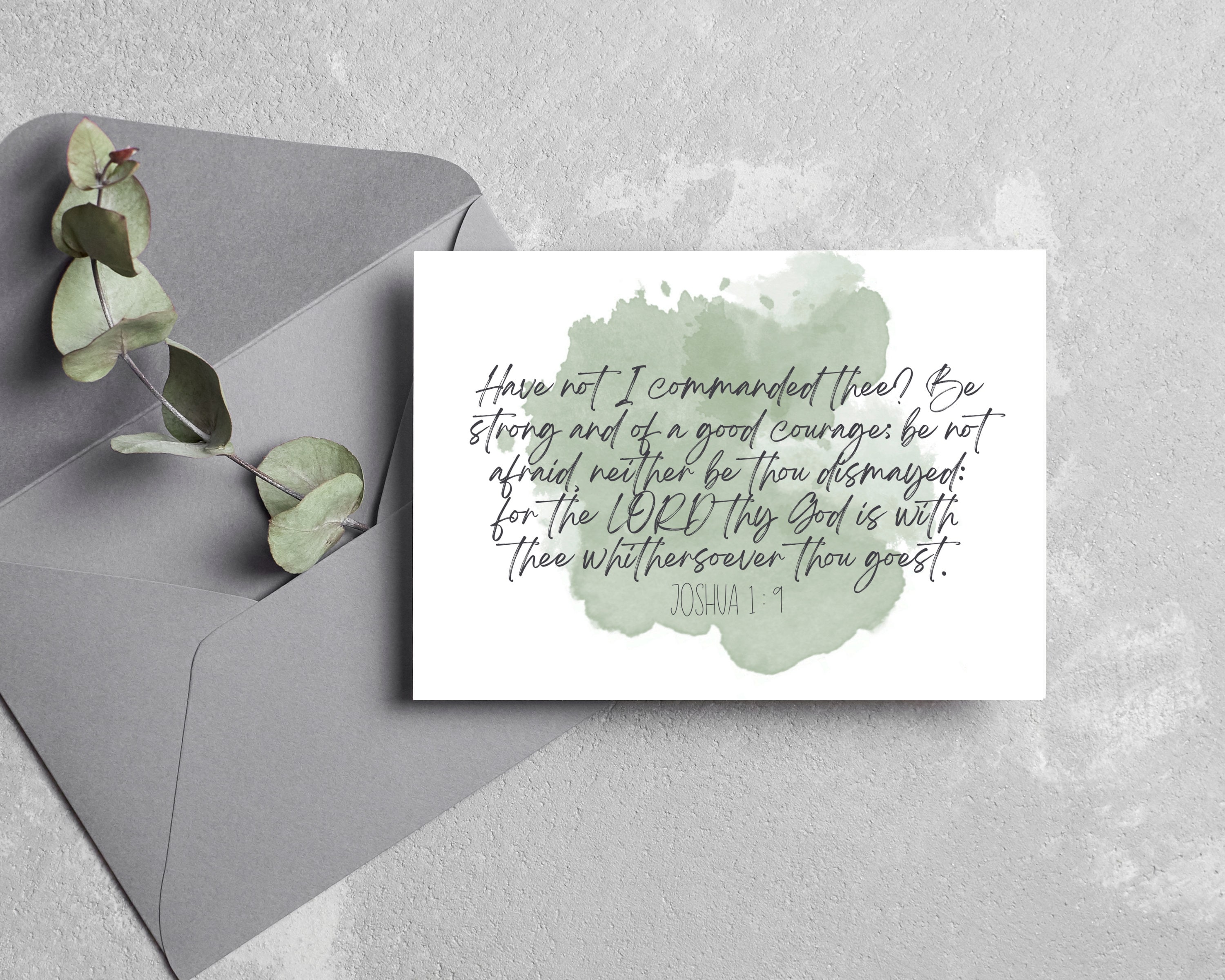 Watercolor Prayer and Scripture Cards - Set of 12 Printable Cards ...