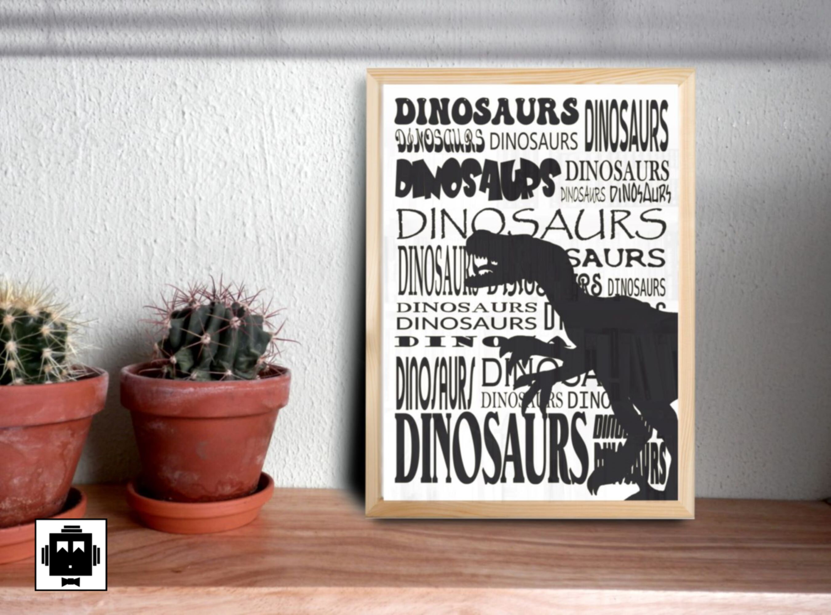 Dinosaur Words Poster, Velociraptor, Digital Download, Dinosaur Print ...