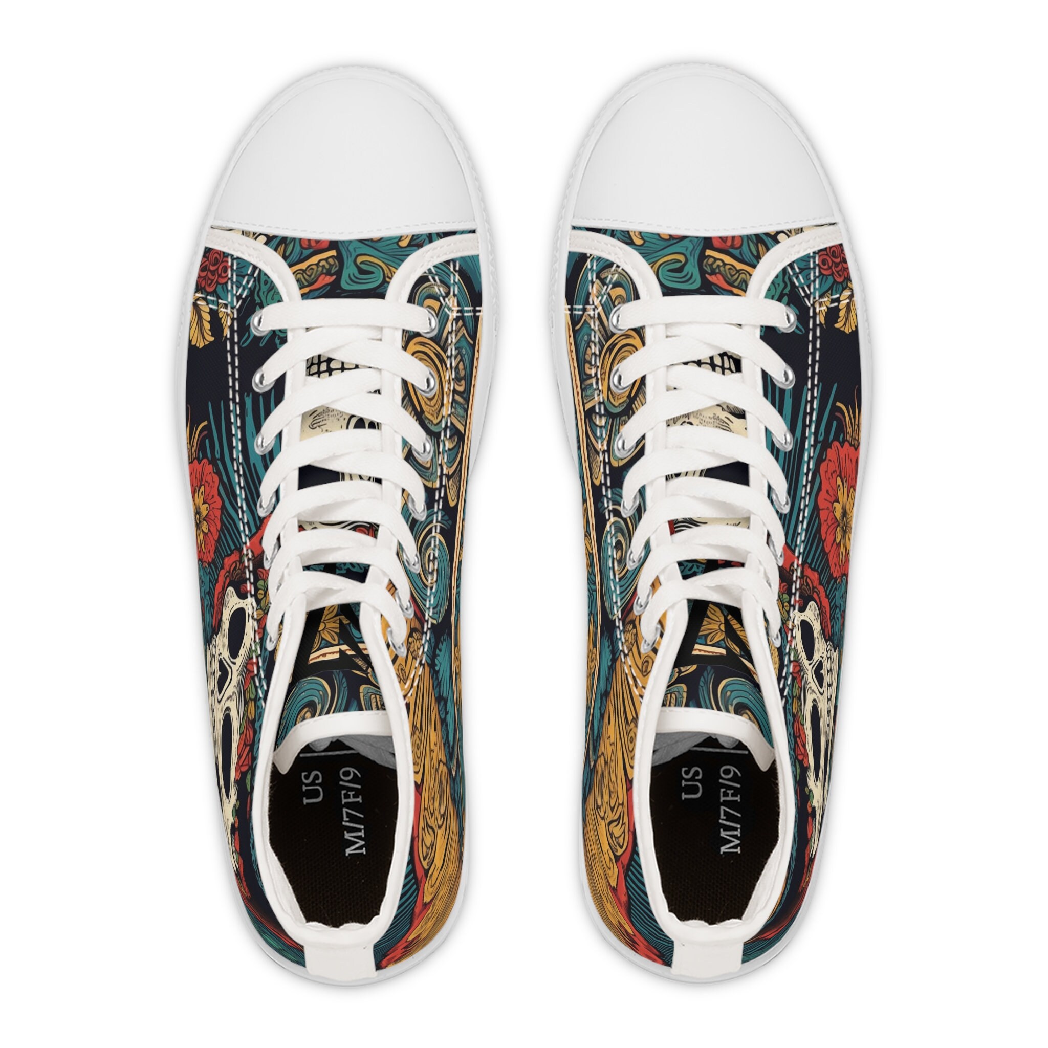 Paradox Stride Female Sneakers, High Top, Art Shoes, Skeleton Shoe ...