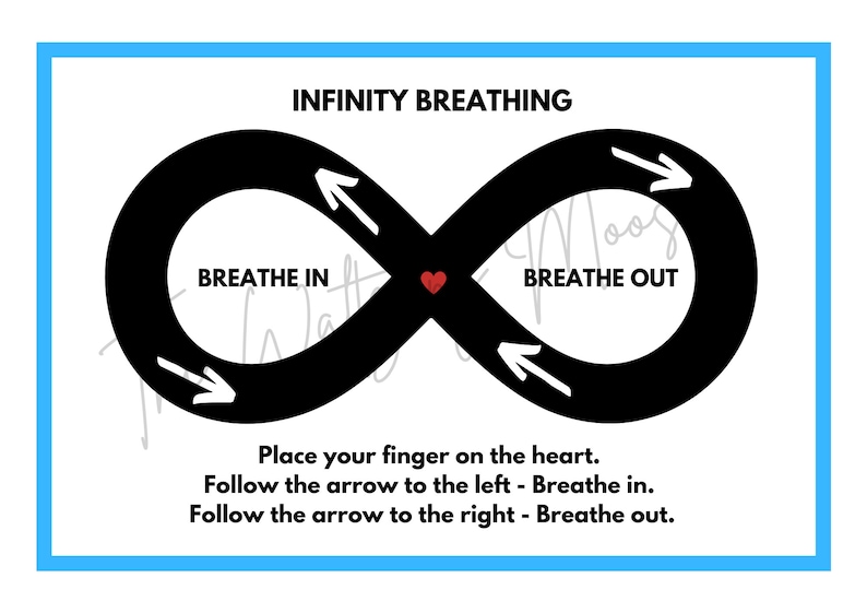 Mindfulness Breathing Exercises Activities for Kids, Breathing Cards ...