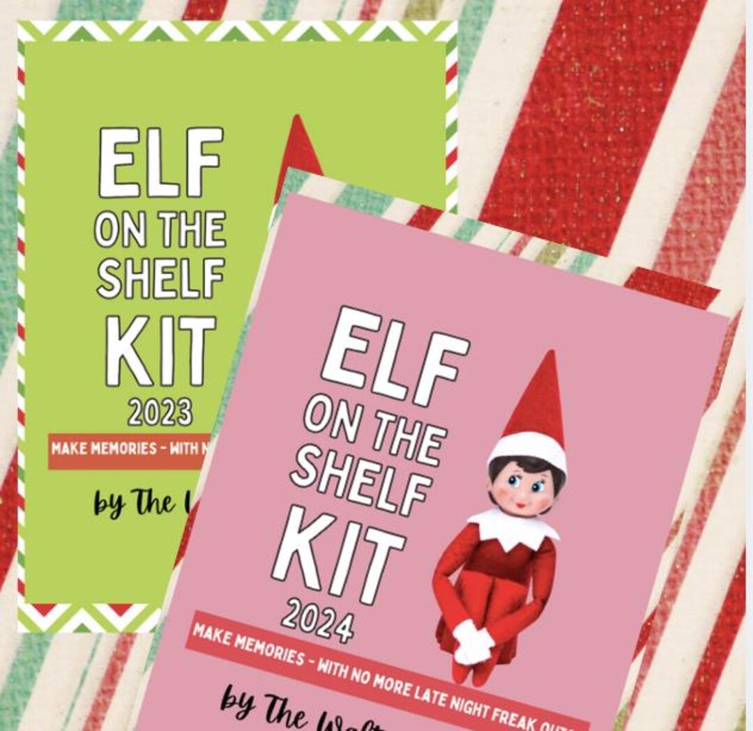 Elf on the Shelf Bundle 2023 & 2024 Kits Nearly 50 Elf Activities ...
