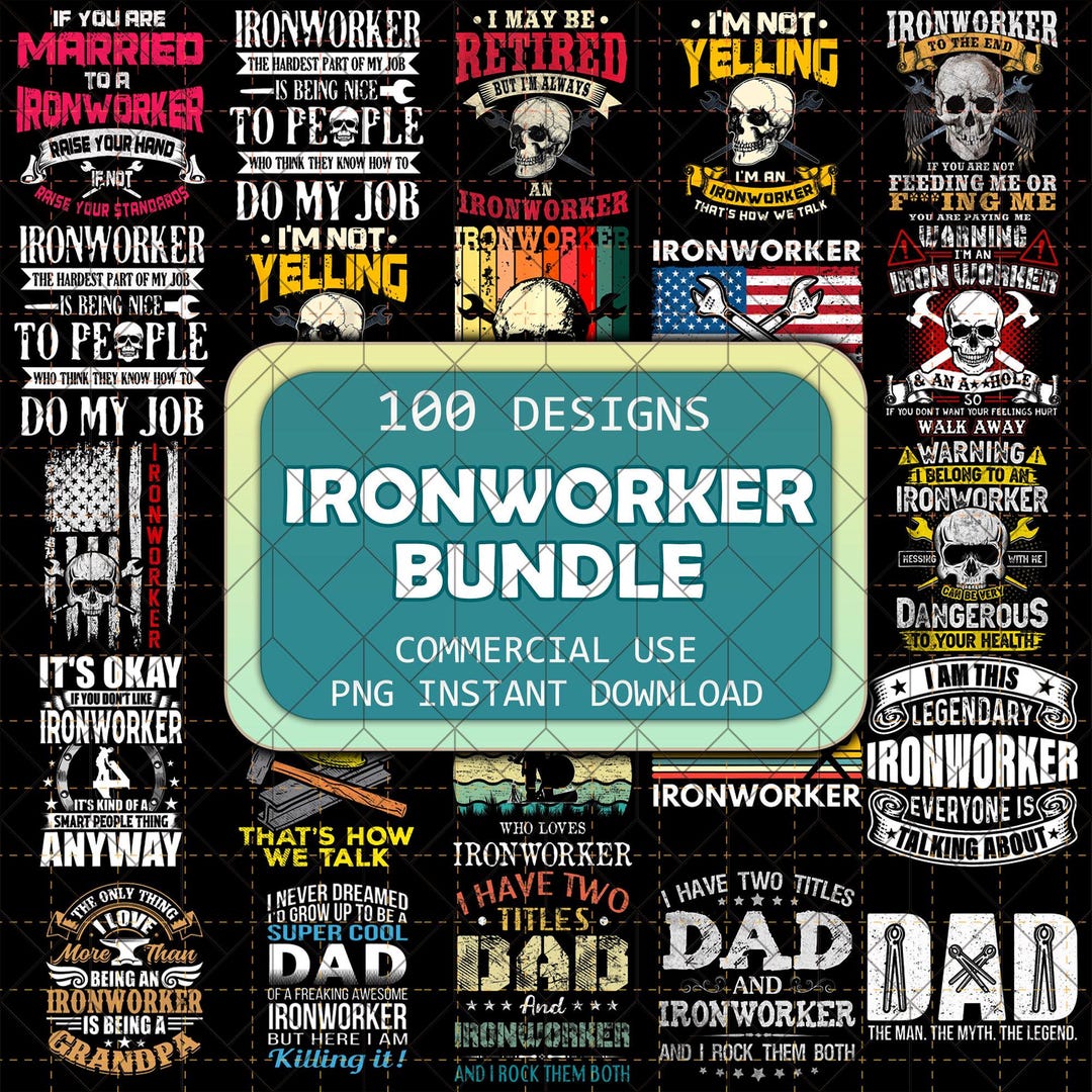 100 Ironworker Png Bundle, Construction Nutrition Facts T, Iron Worker ...