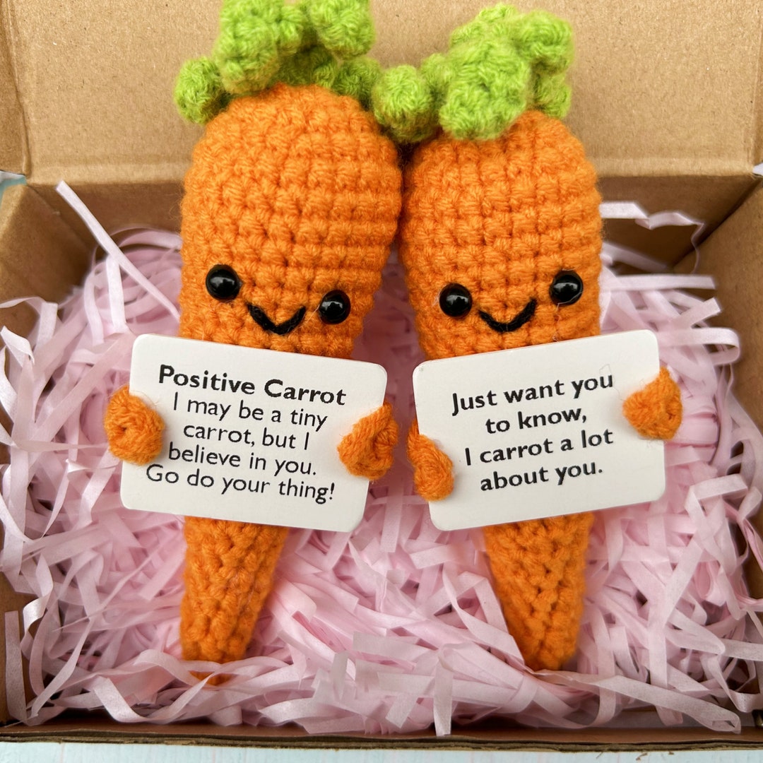 Cute Handmade Crochet Carrot,carrot About You,carrot Punny Play on ...