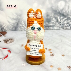 Crochet Cat & Mouse Set: Handmade Emotional Support Animals - Etsy