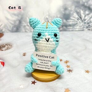 Crochet Cat & Mouse Set: Handmade Emotional Support Animals - Etsy
