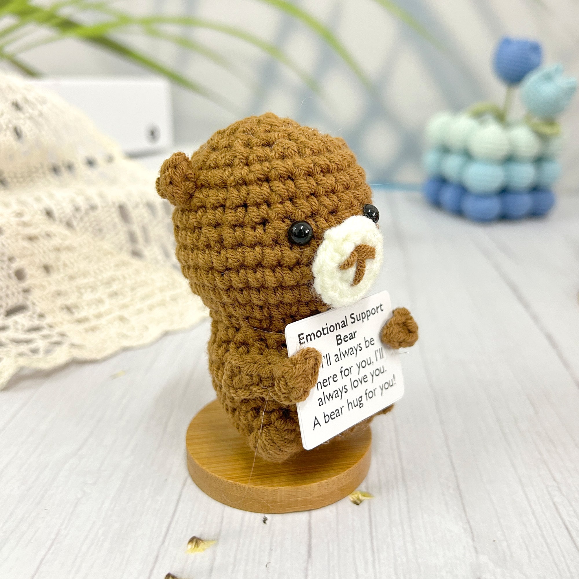 Chicken Nugget Plush Hamster Plush Positive Crochet Animals, Crochet ...