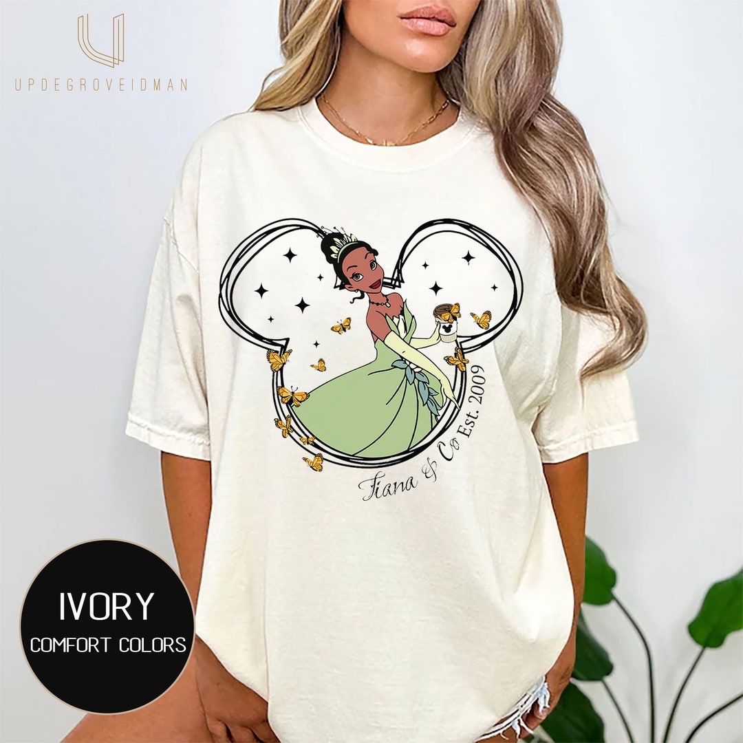 Disney Princess Tiana Shirt, Tiana and Frog Princess Shirt, Tiana ...