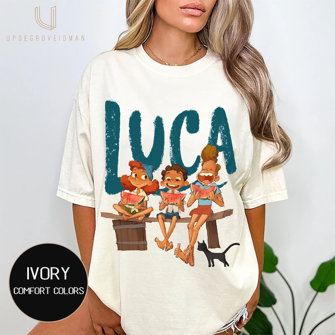 Disney Pixar Luca Movie Shirt,disney Luca Massimo and Guilia Shirt,luca ...