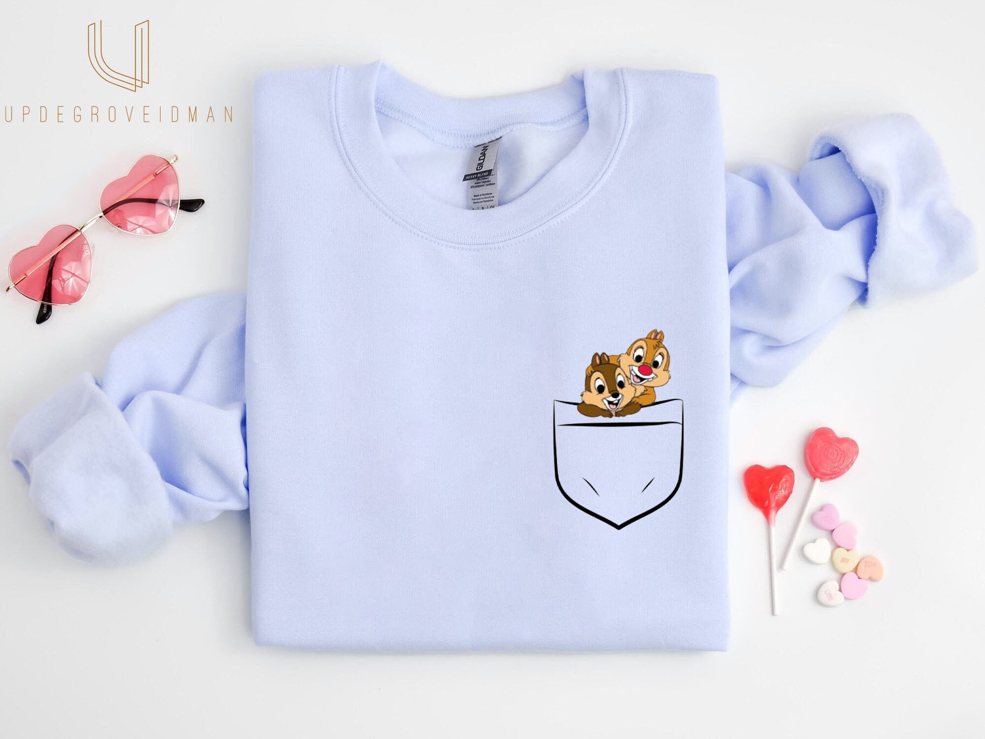 Cute Chip N' Dale Shirt, Disney Double Trouble Shirt, Chip and Dale ...