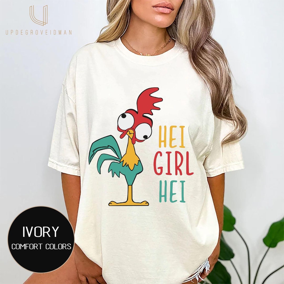 Hei Girl Hei Moana 2 Shirt, Disney Princess Moana Shirt, Hei Hei the ...