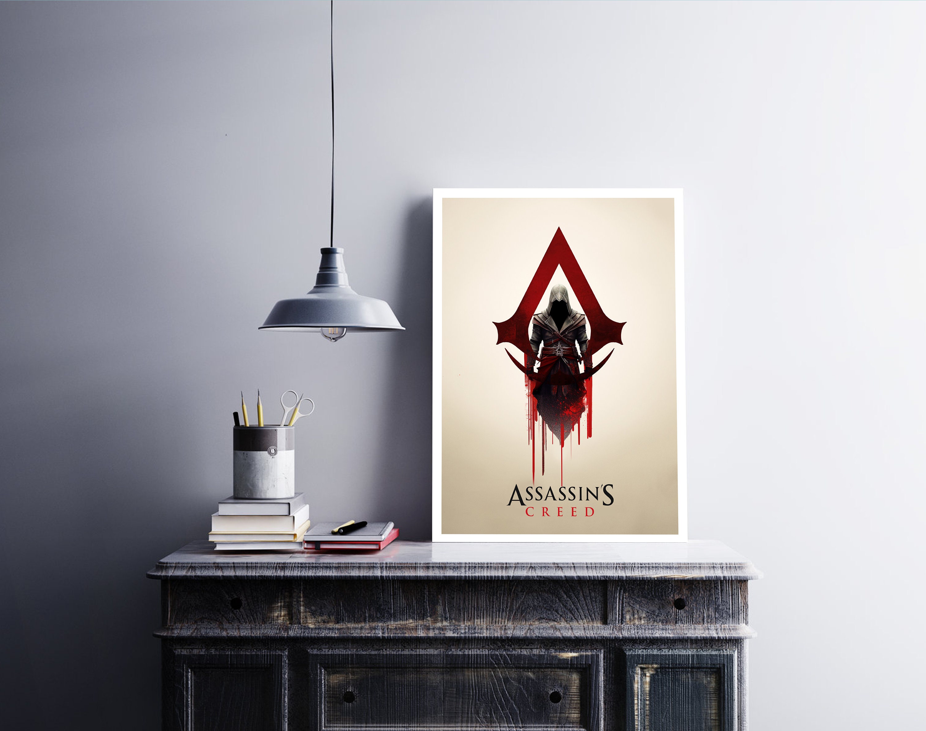 Assassin's Creed Minimalist Poster Gaming Poster for Wall - Etsy