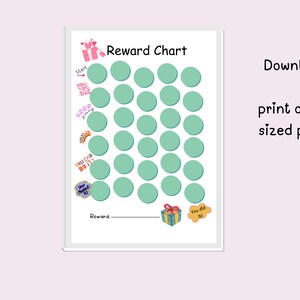 30-day Reading Adventure and Reward Chart for Kids - Digital PDF ...