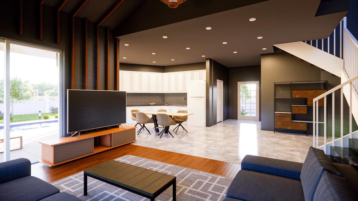 Custom Architectural Design & 3D Rendering | Downloadable House Plans ...