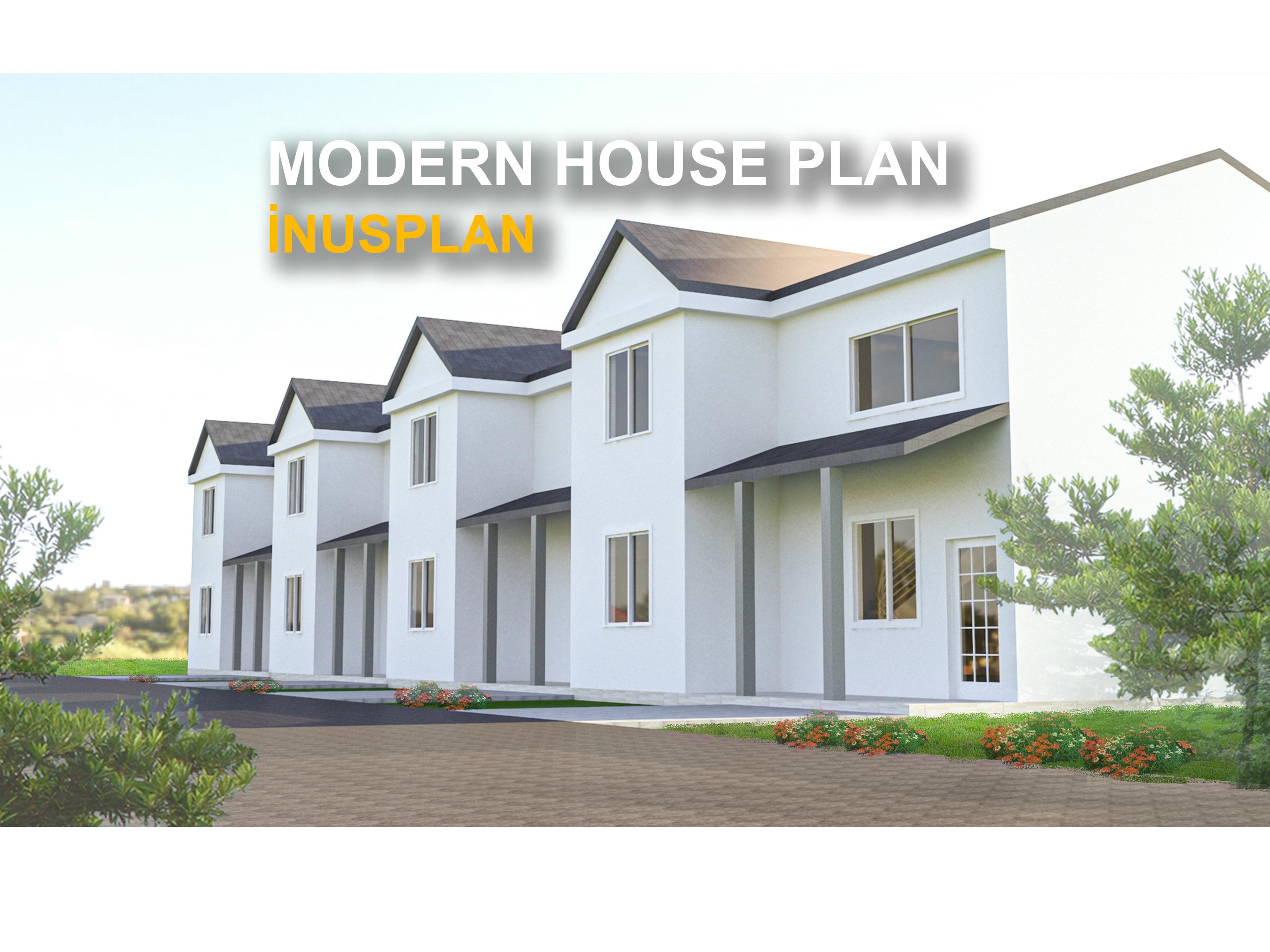 Modern 4 Unit Multi Plex Home Plan 5 Bedroom Sustainable Design