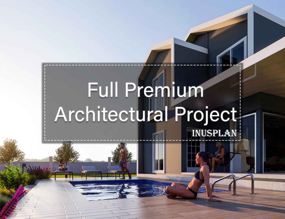 Custom Architectural Design & 3D Rendering | Downloadable House Plans ...