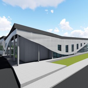 Metro Station and Modern Urban Courtyard Design | Multi Functional ...