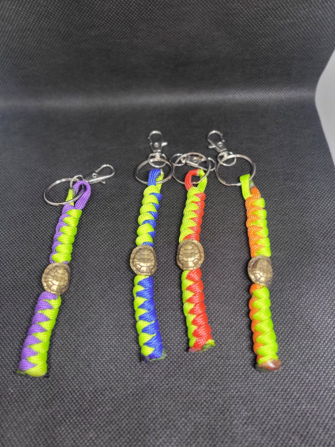 Ninja Turtles Paracord Keychains - Etsy