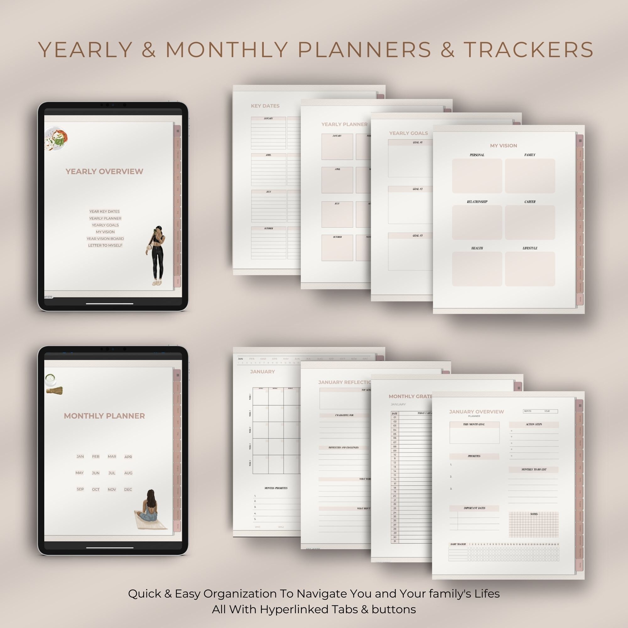 SAHM Digital Planner, Stay at Home Mom, Life Planner for Mom, Homemaker ...
