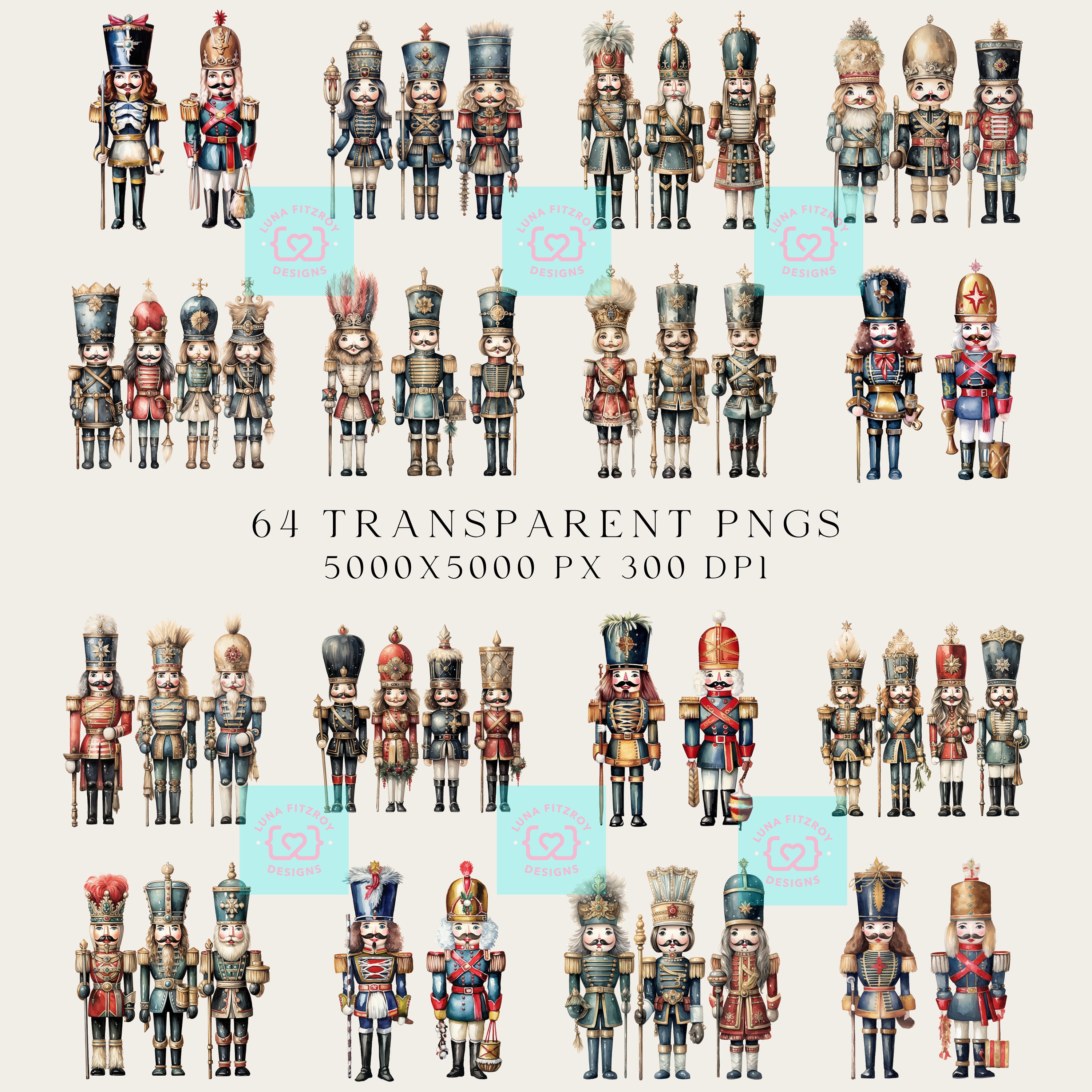 Nutcracker PNG Bundle of 153 Vintage Nutcracker Clipart - Etsy