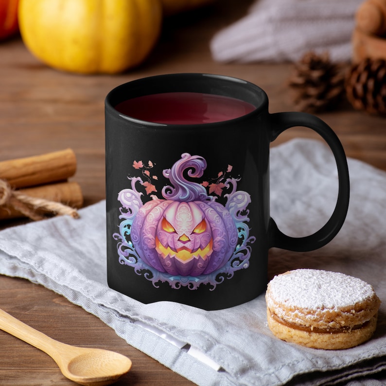 112 Pastel Halloween Clipart PNG Bundle Whimsigoth Watercolor Painting ...