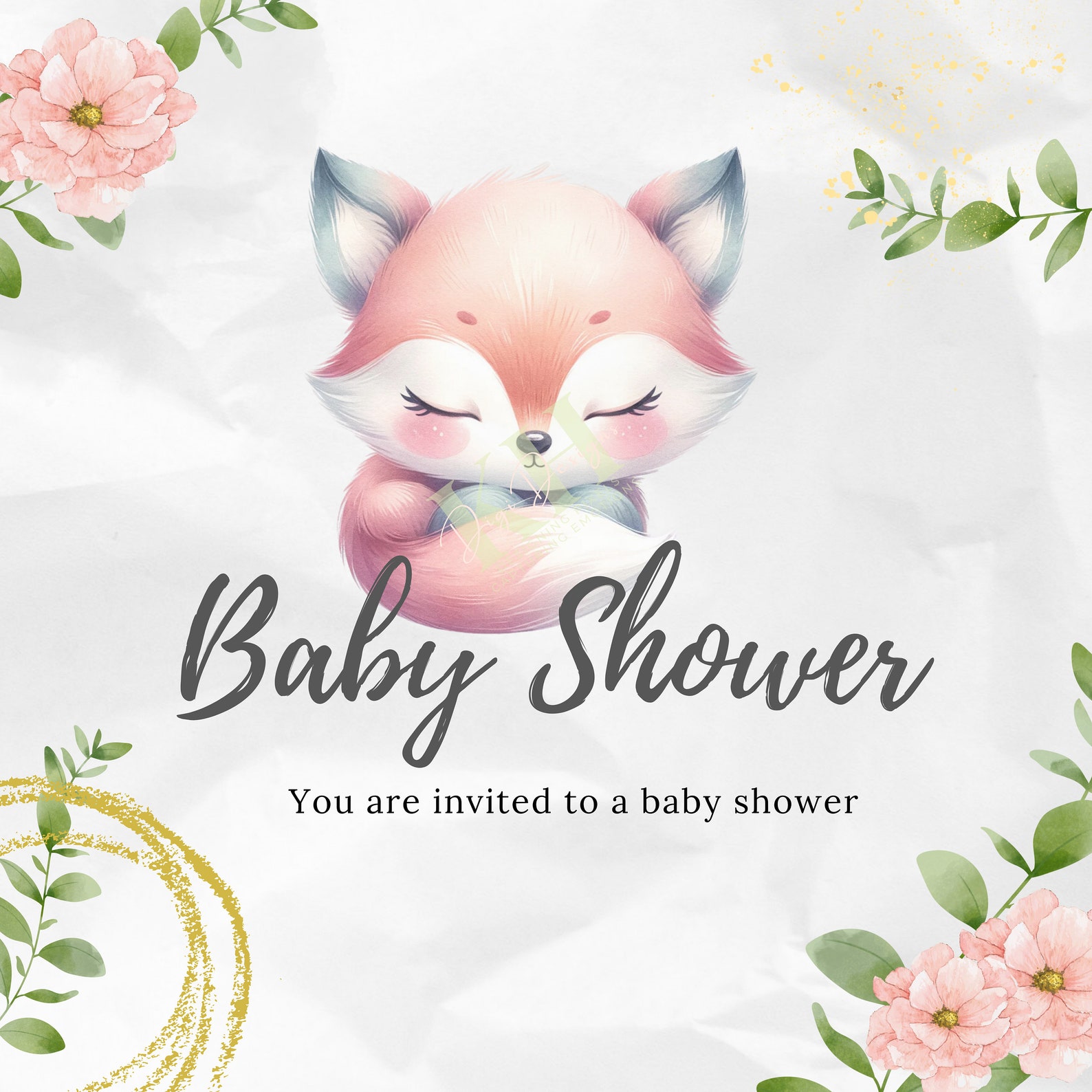 Cute Baby Fox Clipart Bundle, Five High-resolution Pngs, Transparent ...