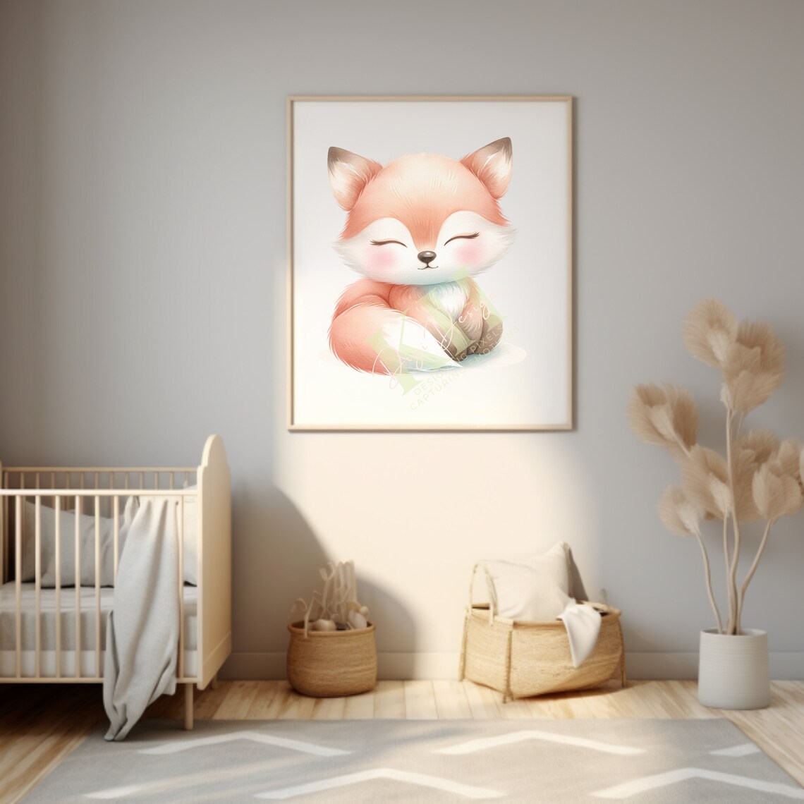 Cute Baby Fox Clipart Bundle, Five High-resolution Pngs, Transparent ...