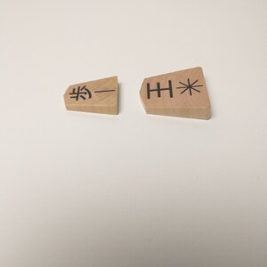 International / Westernized Shogi Set With Arrows and Japanese 1-kanji ...