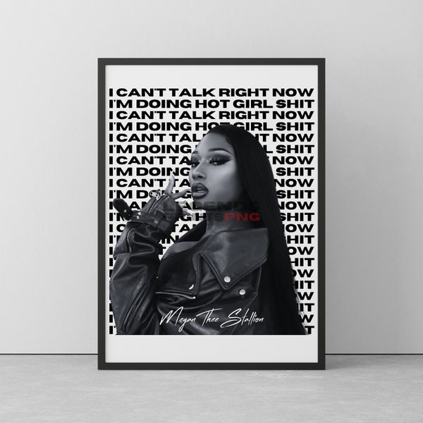 Meg Thee Stallion Poster - Etsy