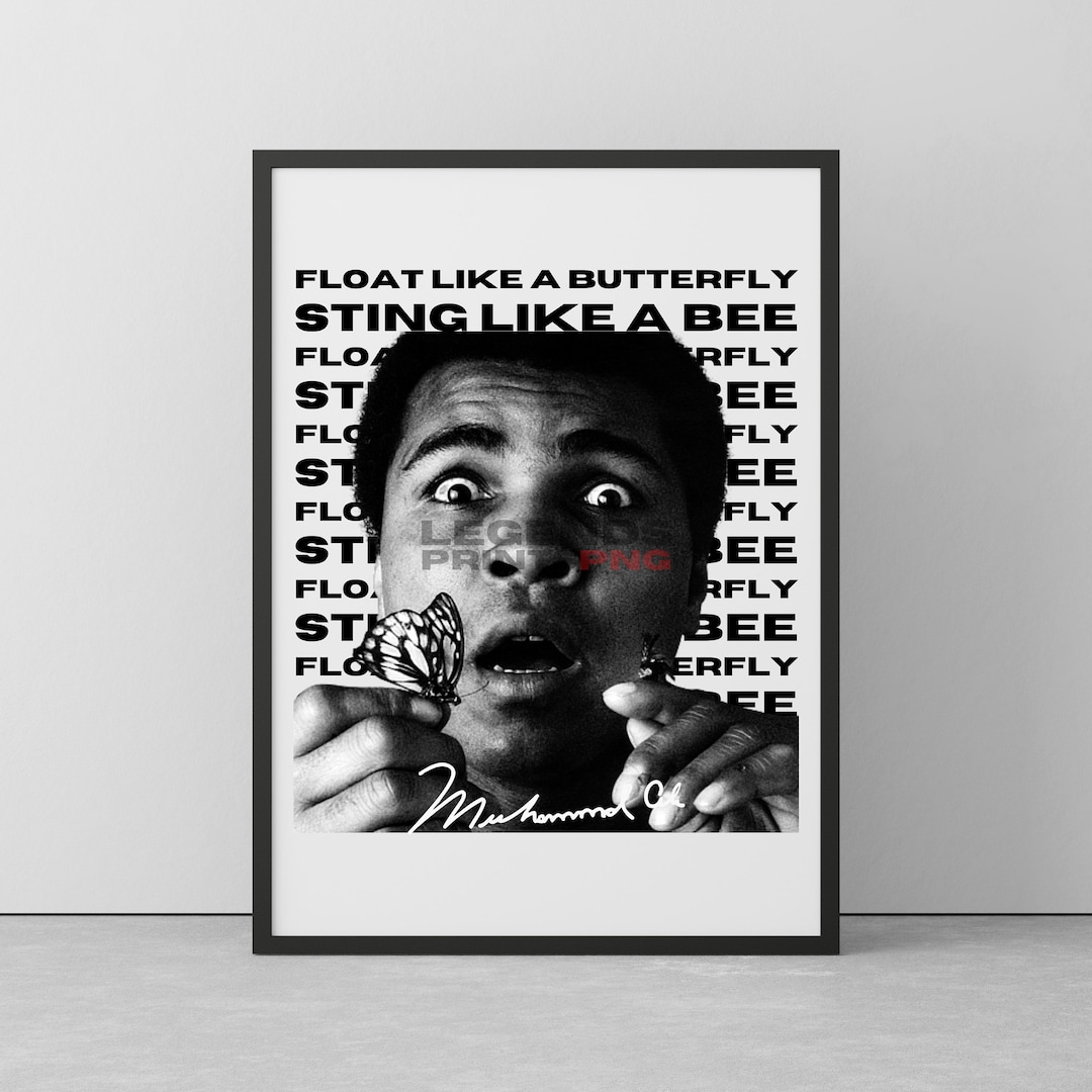 Muhammad Ali GOAT Boxing Digital Art Wall Art Poster Oversize - Etsy