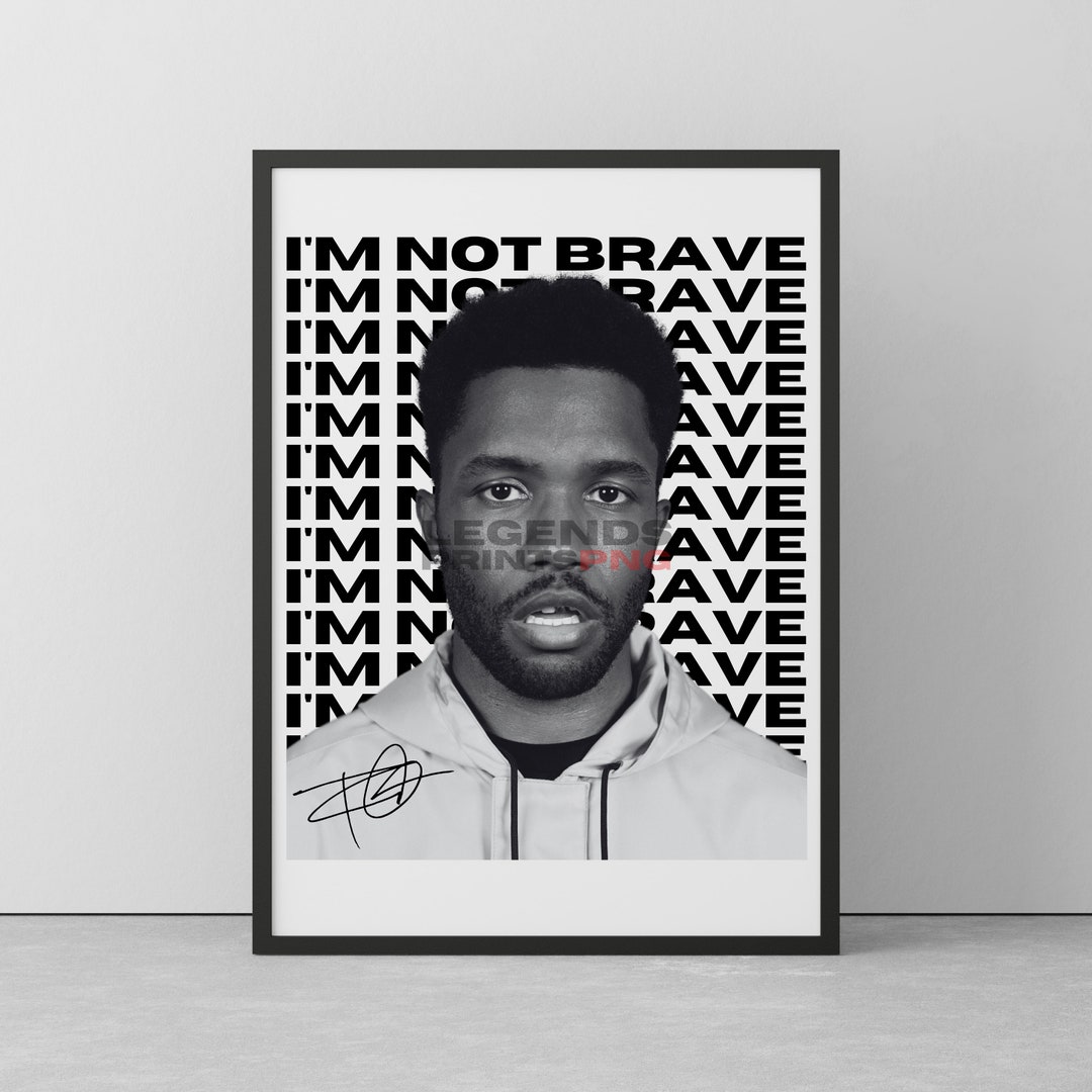 Frank Ocean I'm Not Brave 2 Digital Art Wall Art Poster - Etsy