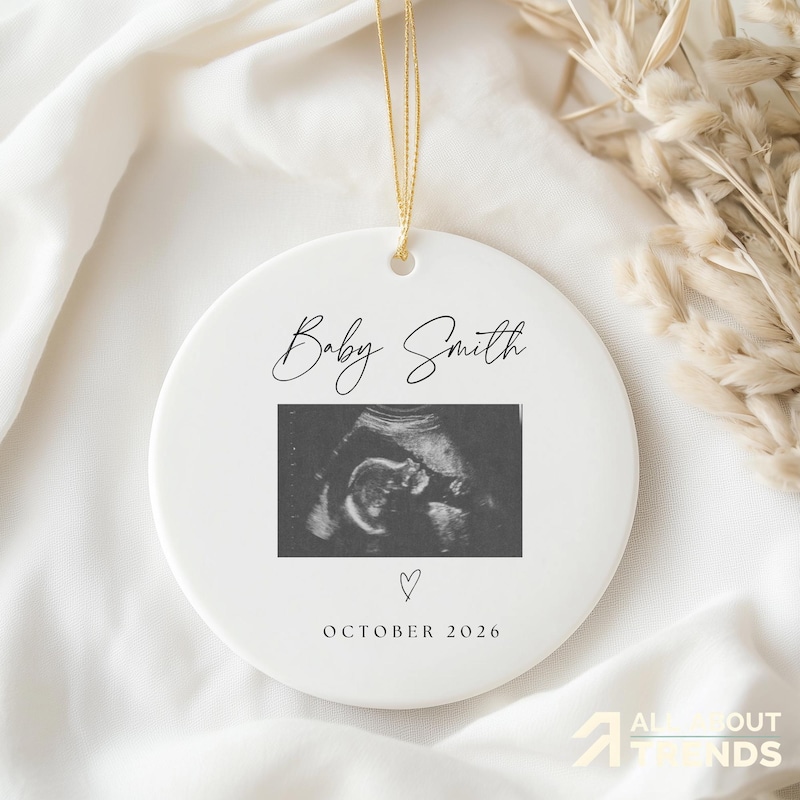 Baby Ornament 2 Pictures - Etsy