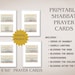 Printable Shabbat Prayer Cards, Friday Night Jewish Prayer, Jerusalem ...