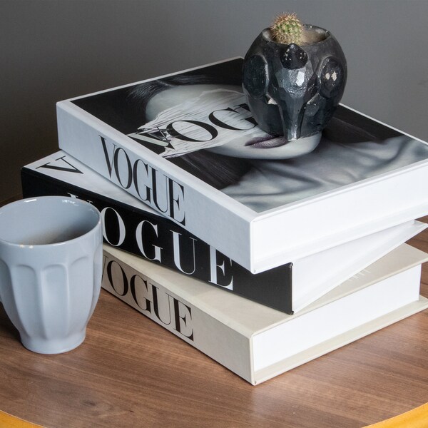 Fashion Books Stack - Etsy