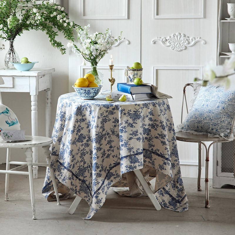 Round Table Cloth - Etsy