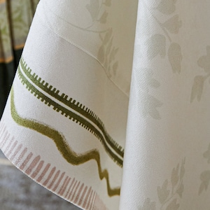 Ginkgo Waterproof Tablecloth Spring Summer Green Table Cloth ...