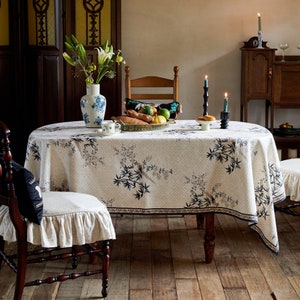 Oriental Bamboo Series Tablecloth Maolin Deep Bamboo New Chinoiserie ...