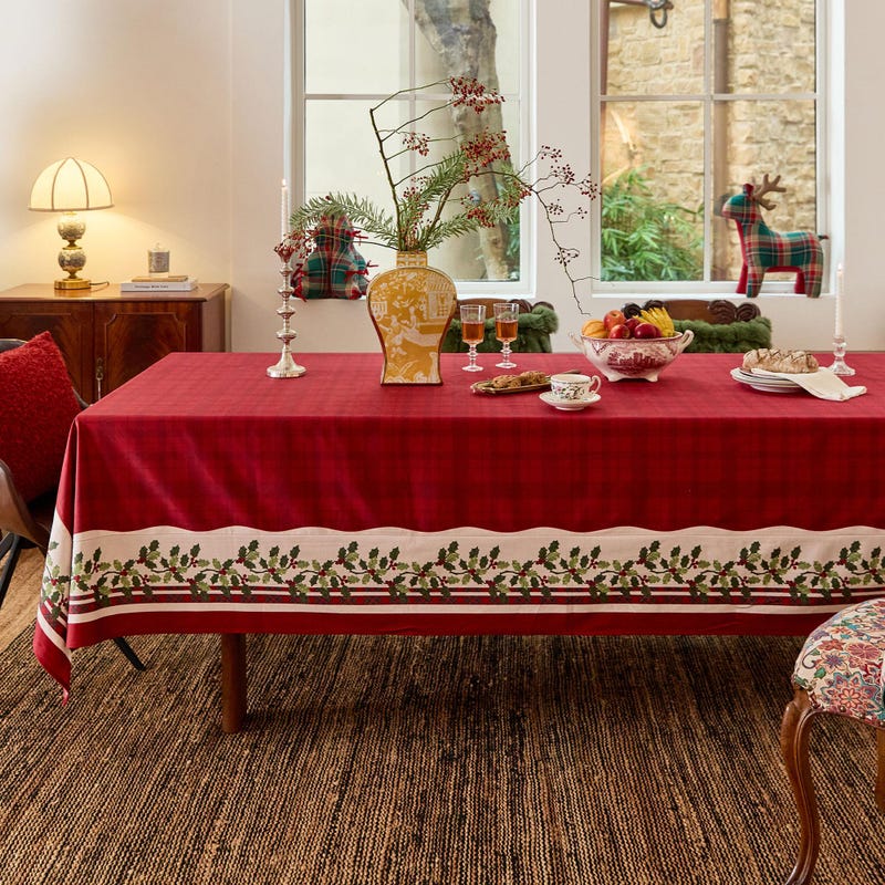 Christmas Tablecloth - Etsy Canada