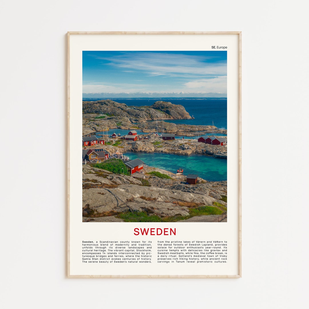 Sweden Print Film Photo, Sweden Wall Art, Sweden Poster, Sweden Photo ...