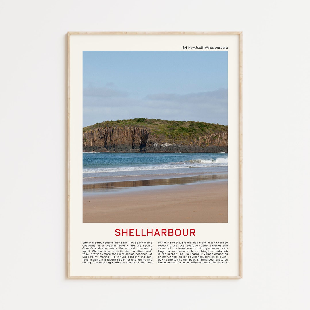 Shellharbour Print Film Photo, Shellharbour Wall Art, Shellharbour ...