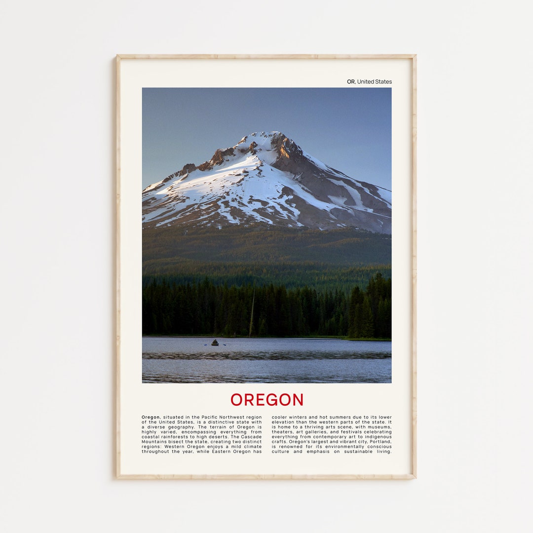 Oregon Print Film Photo, Oregon Wall Art, Oregon Poster, Oregon Photo ...