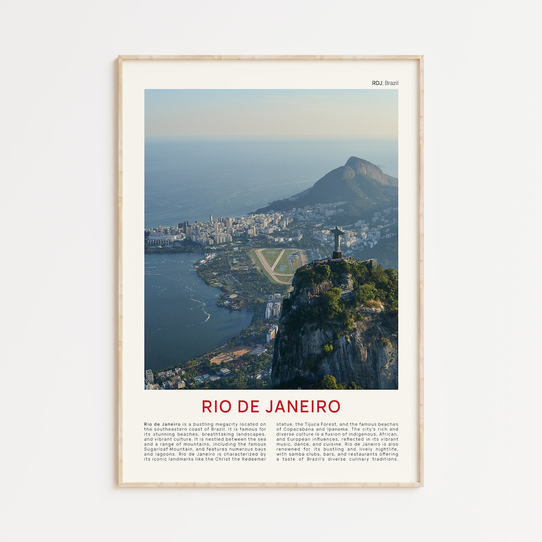 Rio De Janeiro Print Film Photo, Rio De Janeiro Wall Art, Rio De ...